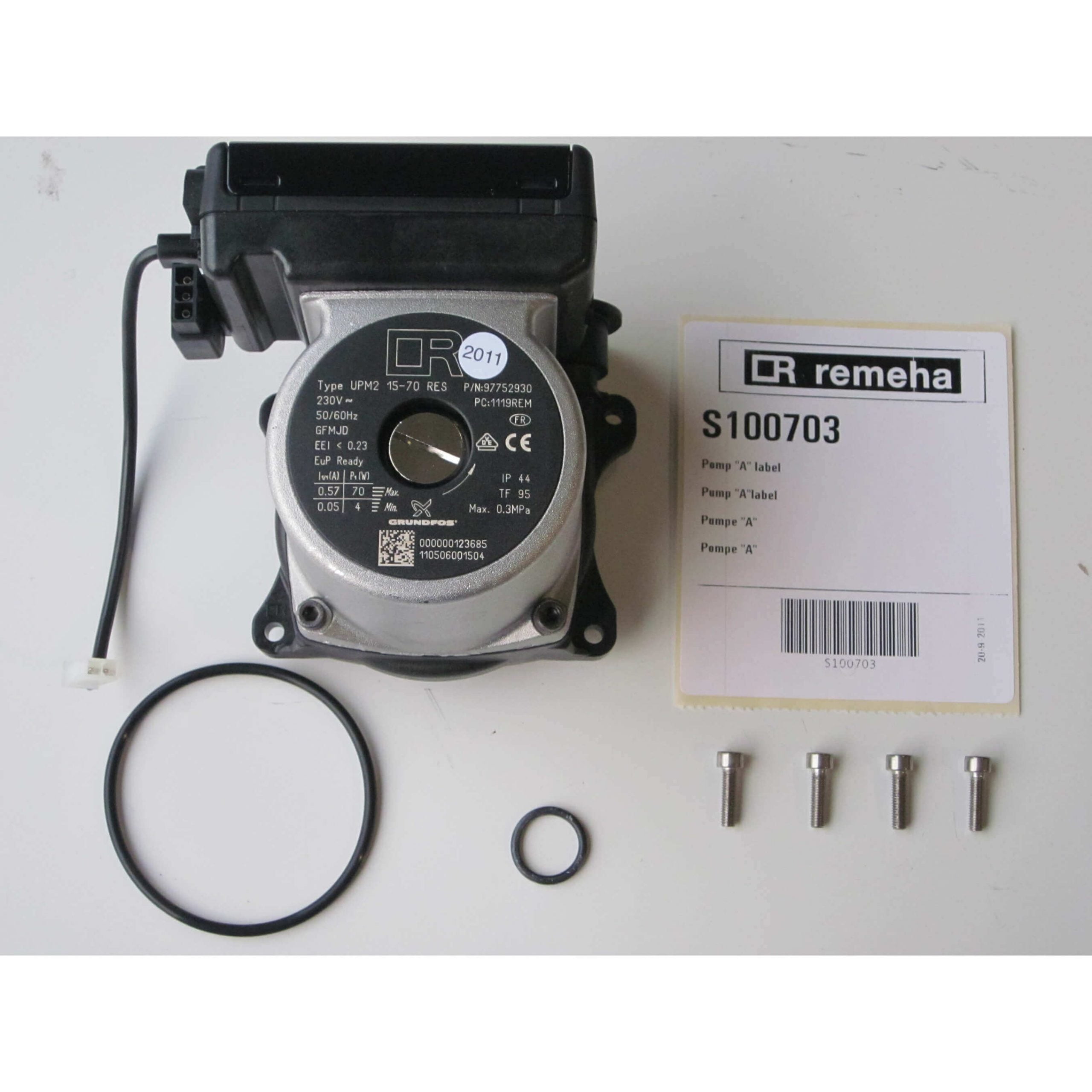 S100703 Extra energiezuinige pomp Remeha - CVDeals BV